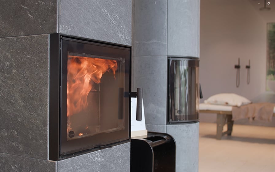 Tilaa vuolukivitakka Jero-mallisto kuvasto | Tulikivi